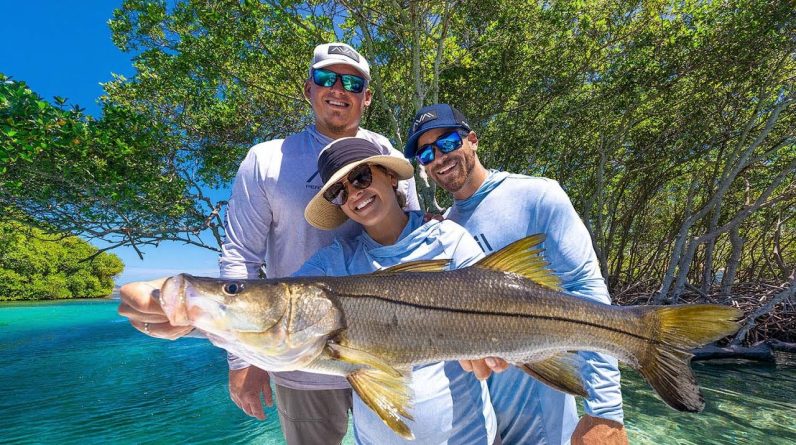 World Class Florida Keys Fishing Trip for HUGE Snook & Tarpon